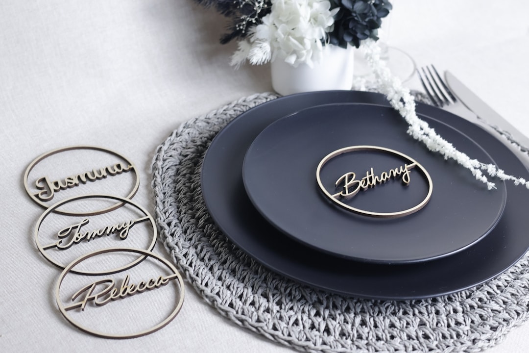 MDF Wedding Placenames | Wedding Table Decor | Engagement Placenames ...