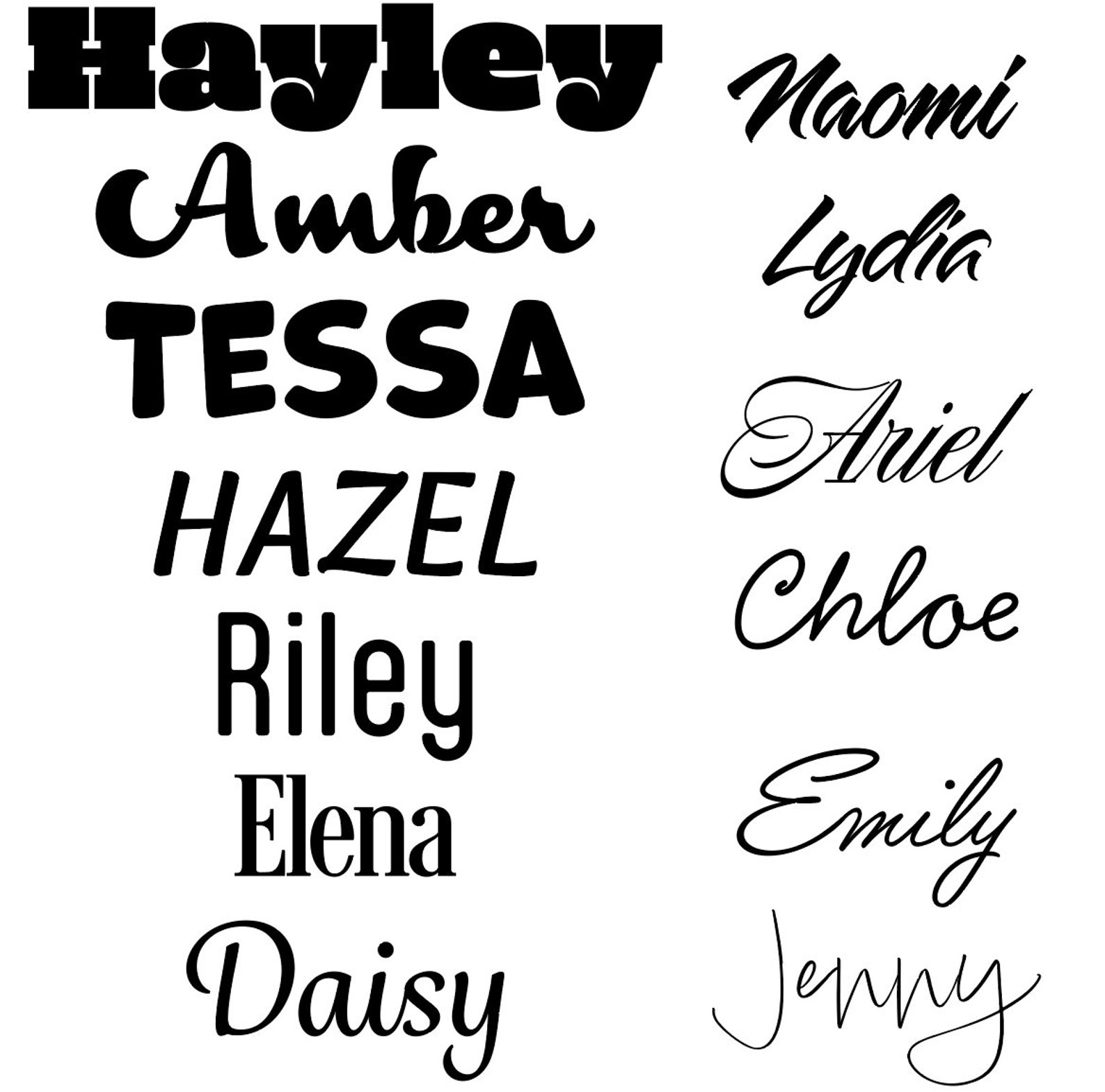 MDF Laser Cut Names Wedding Place Names Table Decoration - Etsy