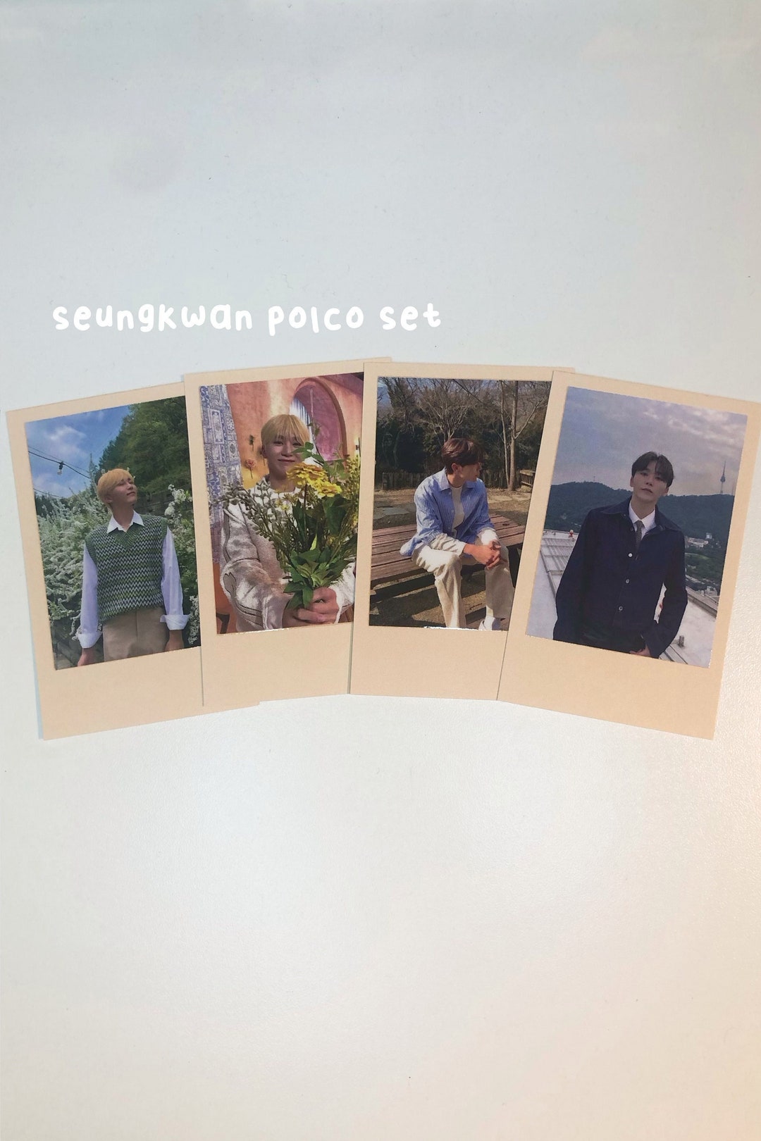 Seventeen Polcos Set | Kpop Polaroid | Seventeen Photo Cards ...