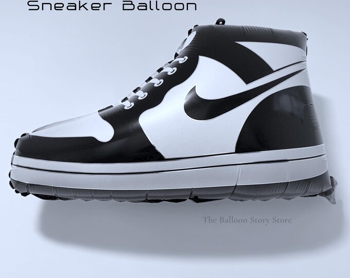 Sneaker Foil Balloon Air Jordan Shoe Balloon Athletes Shoe Balloon ...