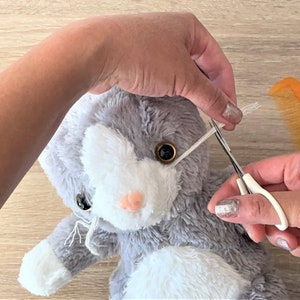 Cutie Cat Plush DIY Sewing Pattern (digital File), Written Instructions ...