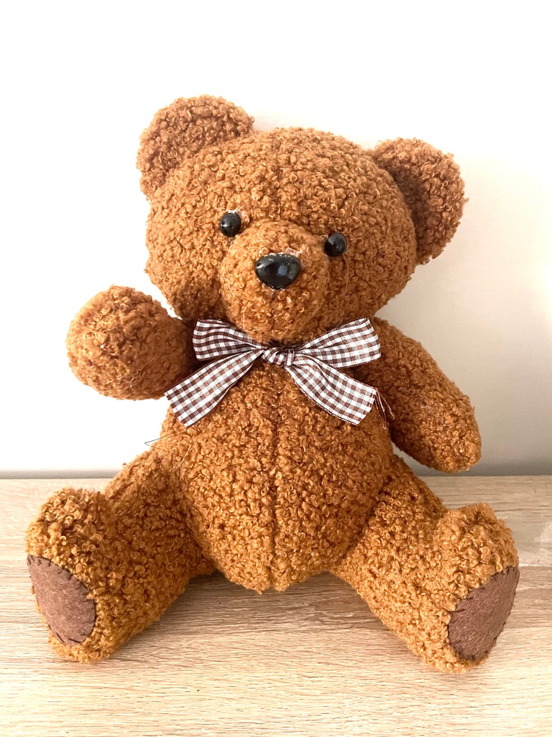 Adorable Teddy Bear DIY Pattern digital File and Online - Etsy