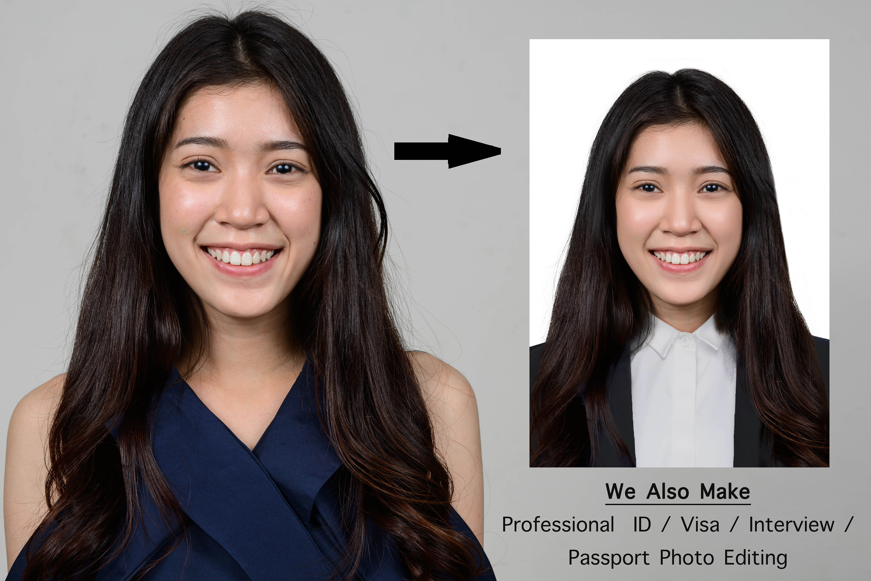 Professional Photo Retouching Service / Professional Id/visa/passport ...