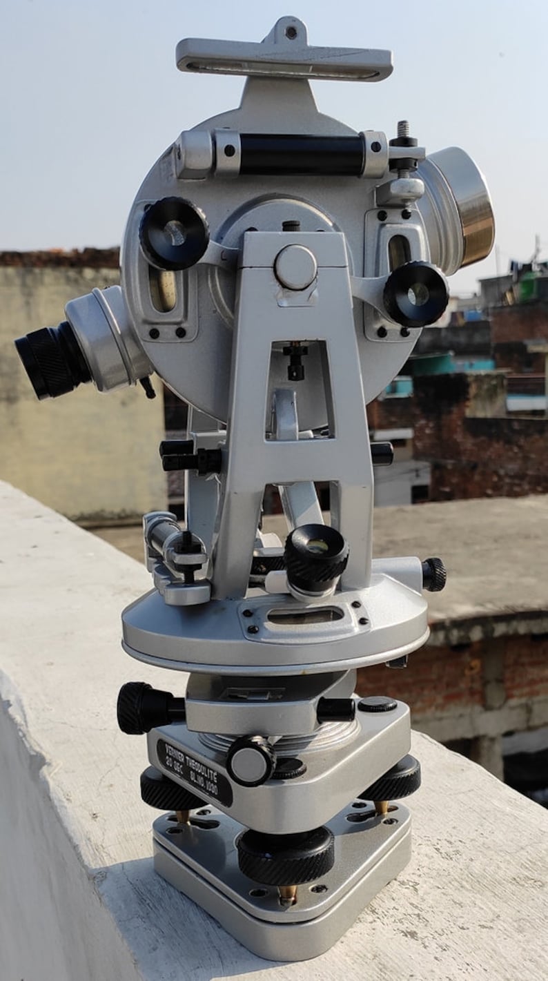 Vintage Surveying Transit Theodolite 20sec Engineering Surveying ...