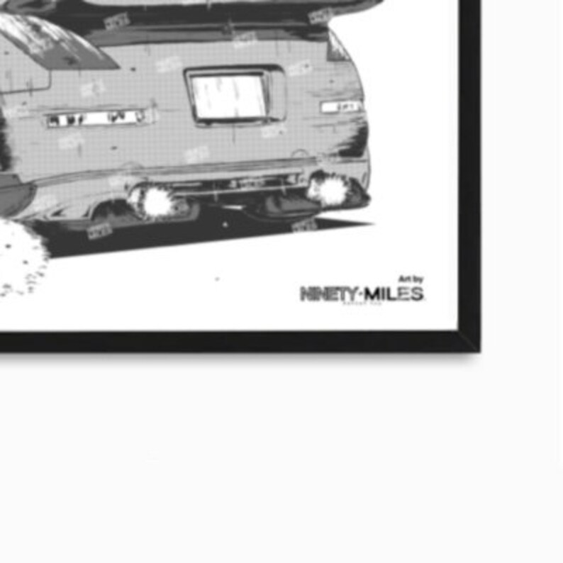 Takashi DK VEILSIDE Nissan 350Z Print, Poster, Automotive Art, Comic ...