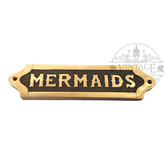 Mermaids Wall Plaque 200mm - Etsy