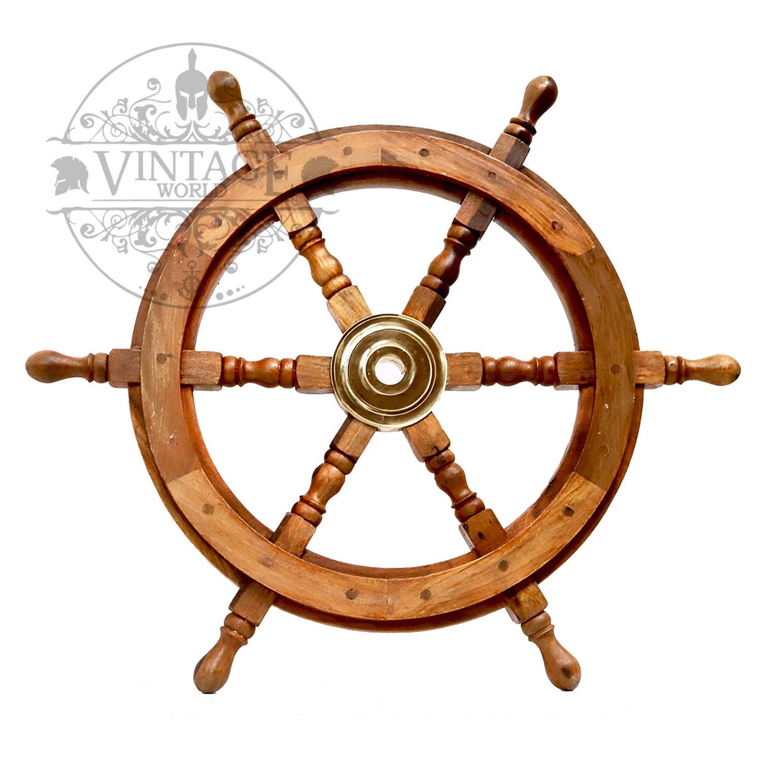 Ship Wheel 600mm medium - Etsy Australia