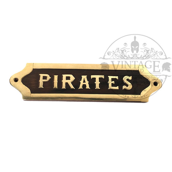 Pirates Wall Plaque 200mm - Etsy