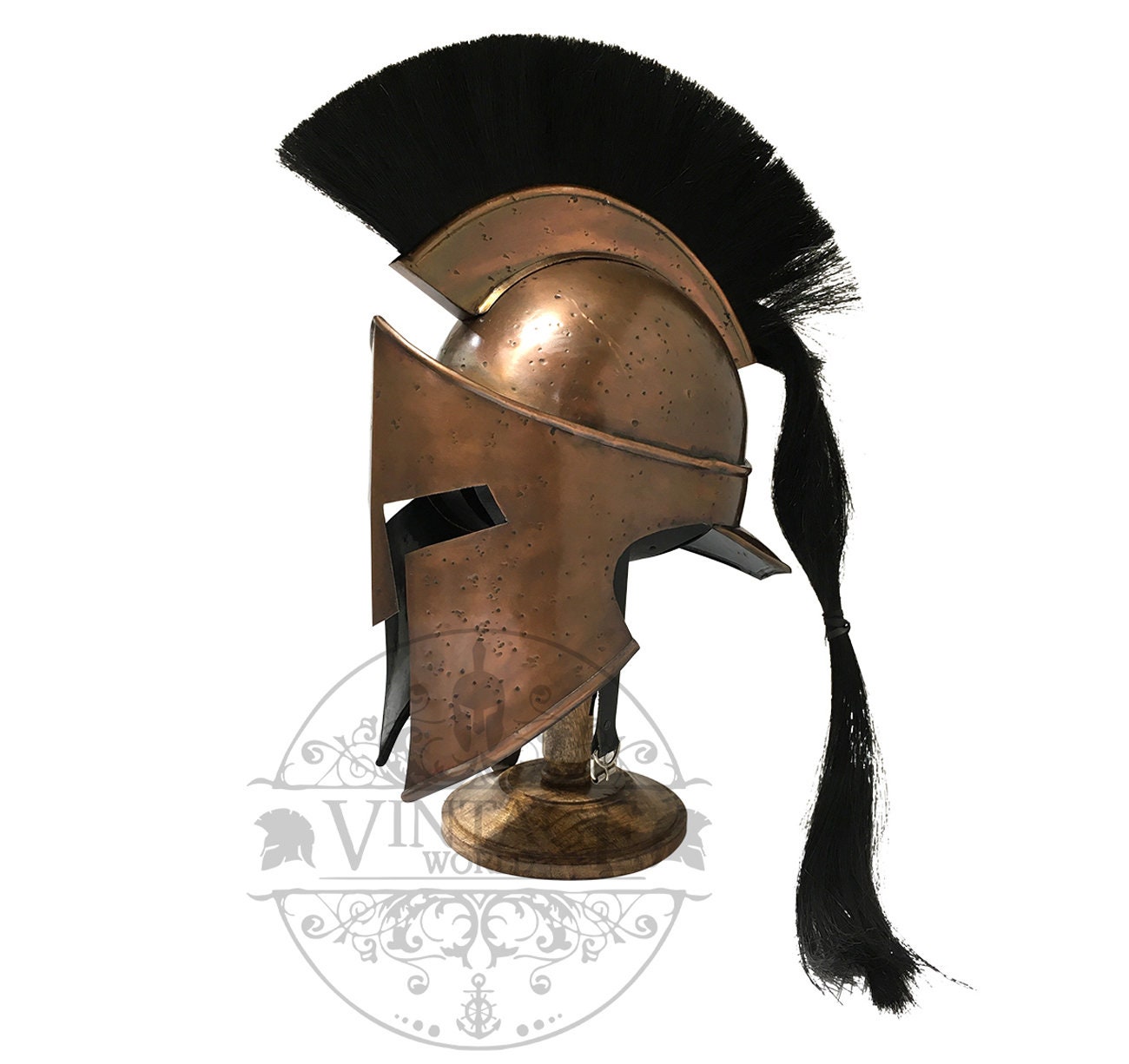 Spartan 300 Helmet (king Leonidas) | Wearable on an Average Human Head ...