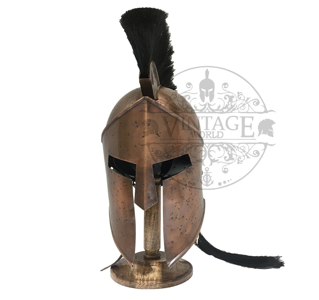Spartan 300 Helmet (king Leonidas) | Wearable on an Average Human Head ...