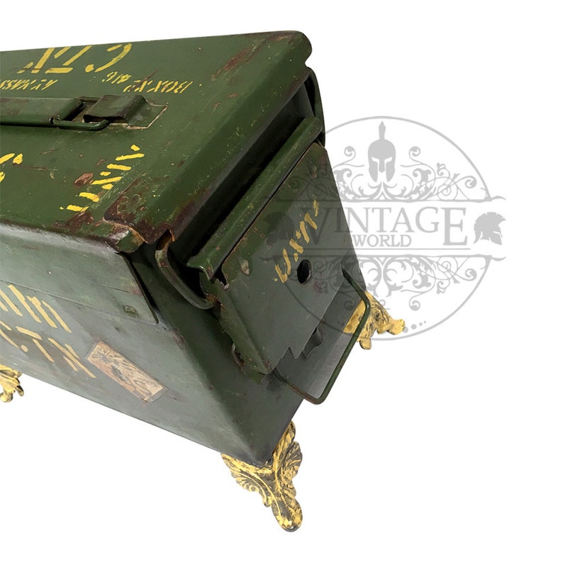 Old Military Tool Box Table Clock Fully Functional AA/AAA - Etsy