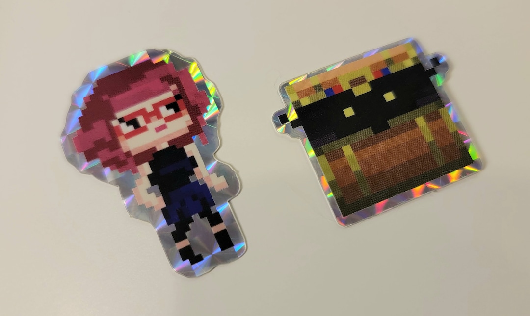 Prismatic Princess & Mimic Sticker Set - Etsy