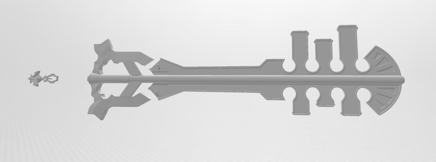 DIY 3D Printed Terra Ends of the Earth Keyblade - Etsy