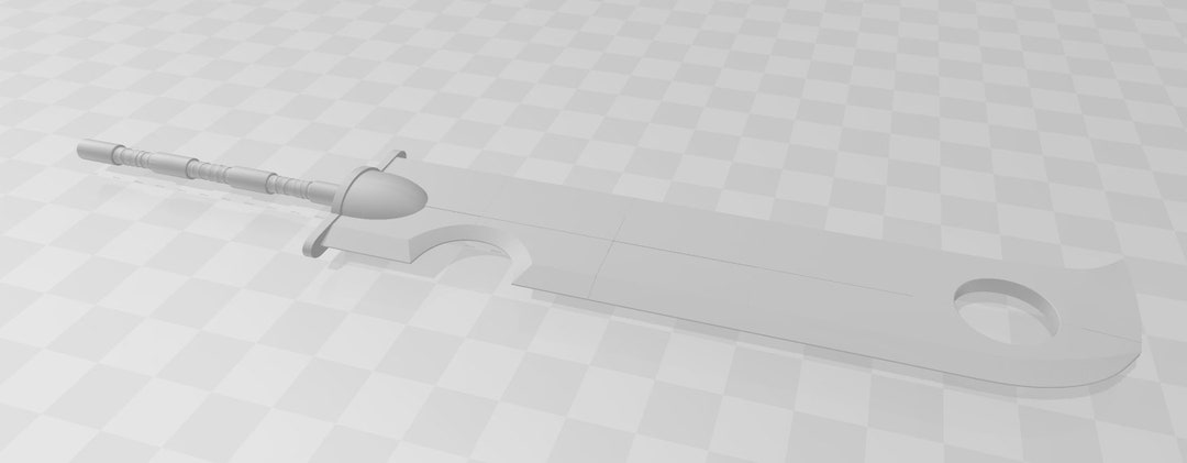 Life Sized 3D Printed Naruto Zabuza Sword - Etsy Life Sized 3D Printed Naruto Zabuza Sword - Etsy