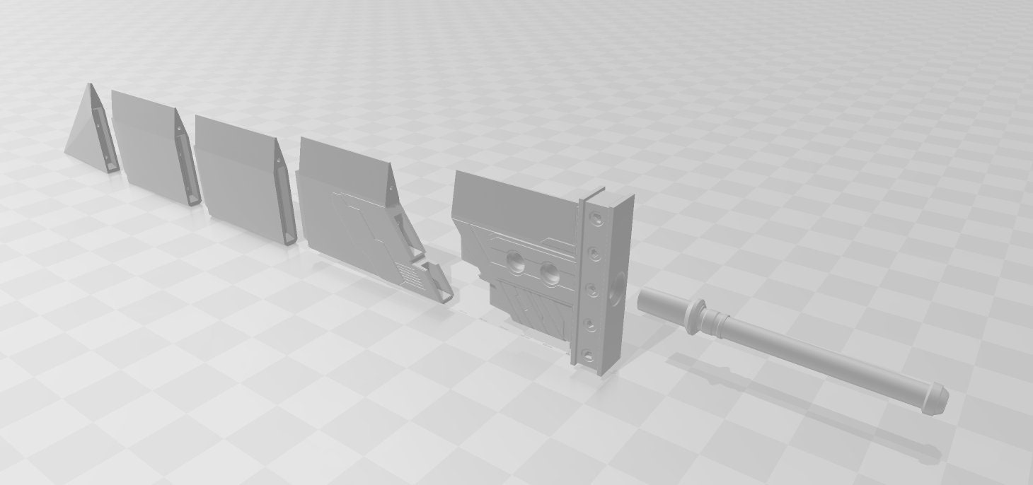 DIY Life Sized 3D Printed FF7 Buster Sword - Etsy
