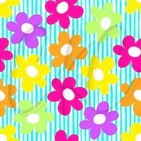 Retro Neon Boombox and Bolts Seamless Pattern File - Etsy