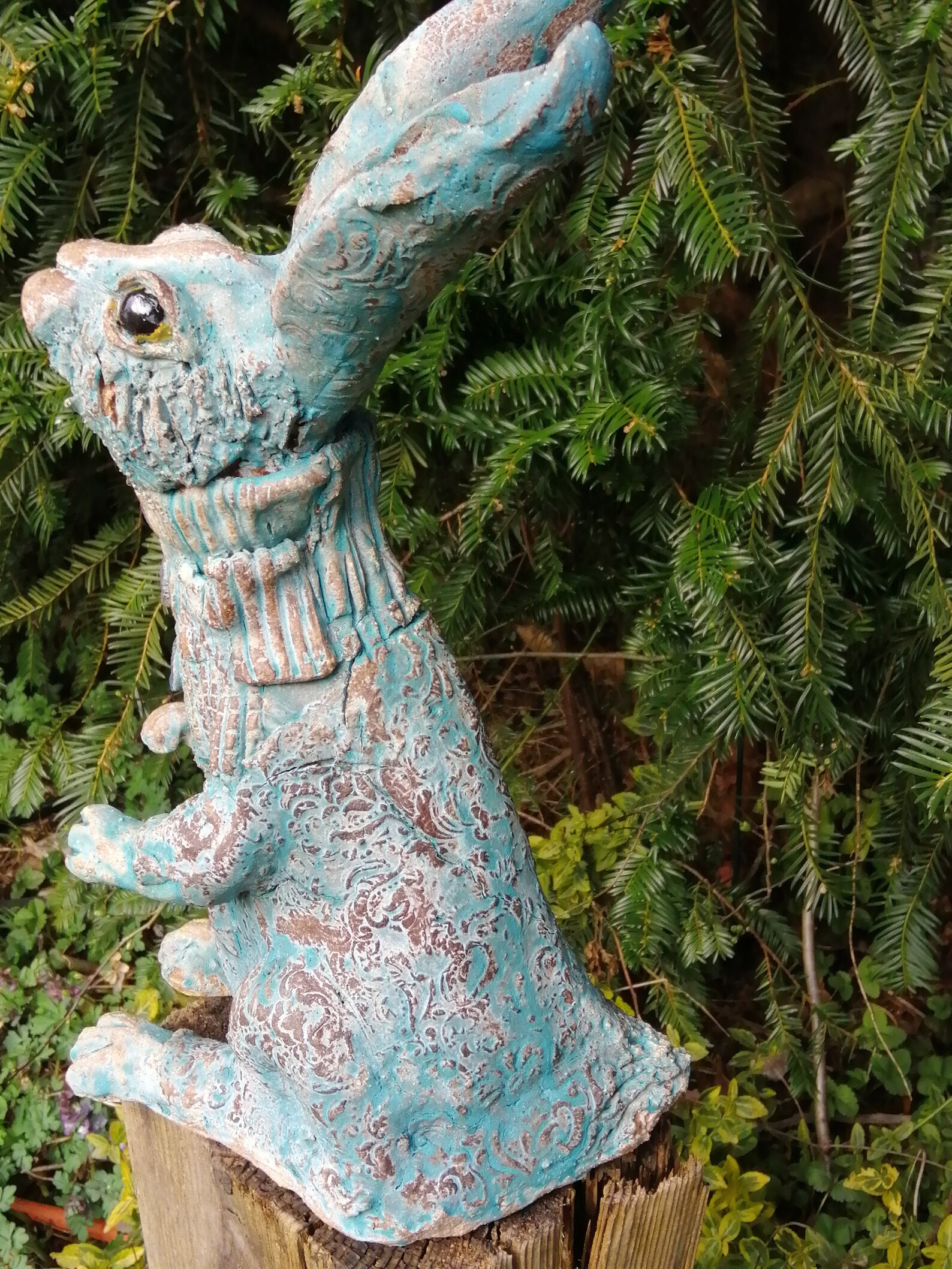 Rabbit Ceramic Sculpture - Etsy