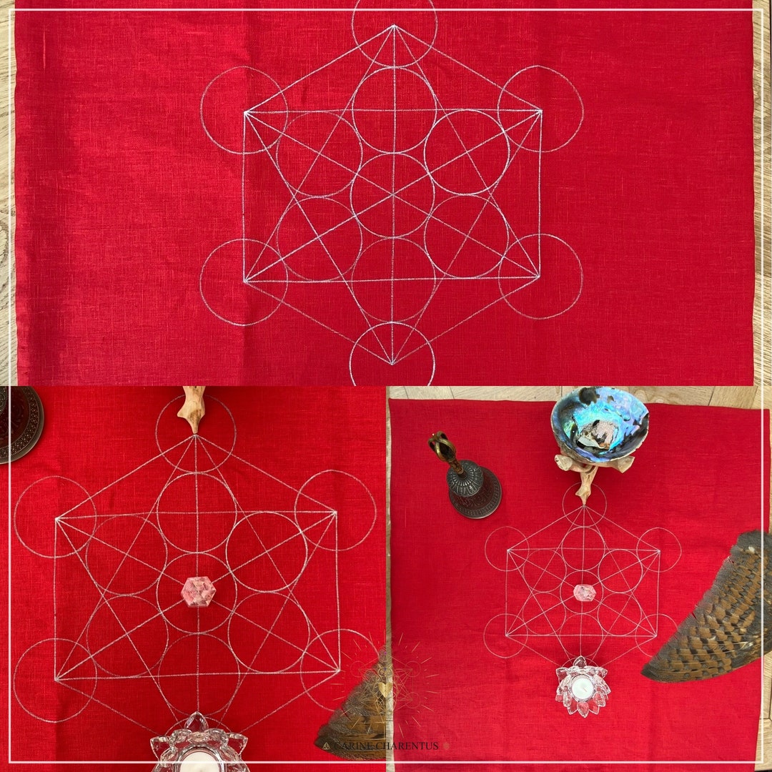 Metatron Oracle/tarot/altar Mats - Etsy