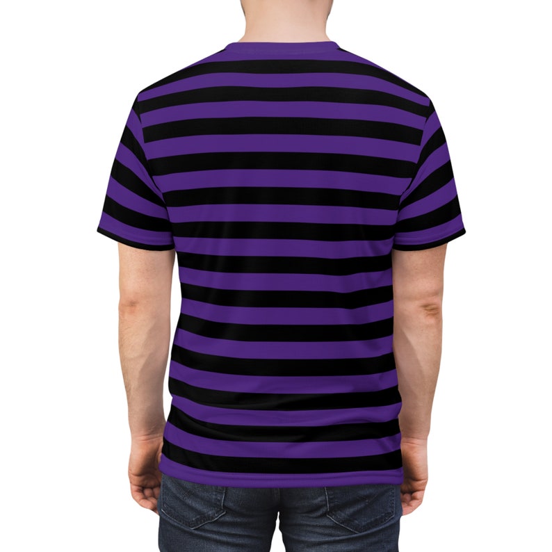 Purple & Black Stripes Striped Gothic Emo Punk Rocker - Etsy