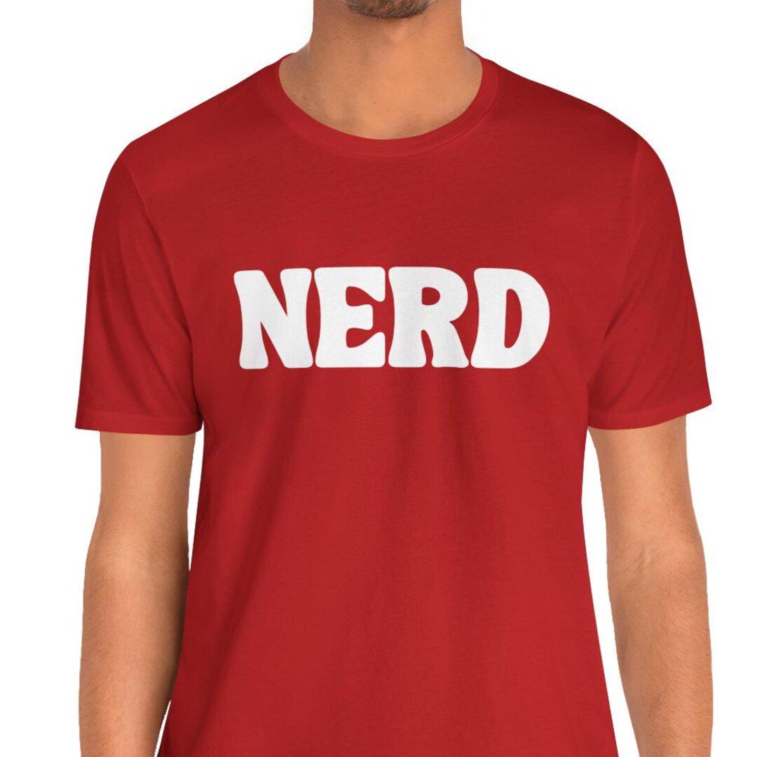 Nerd T-shirt Funny T-shirt Trendy T-shirt Gift Idea Student T-shirt ...