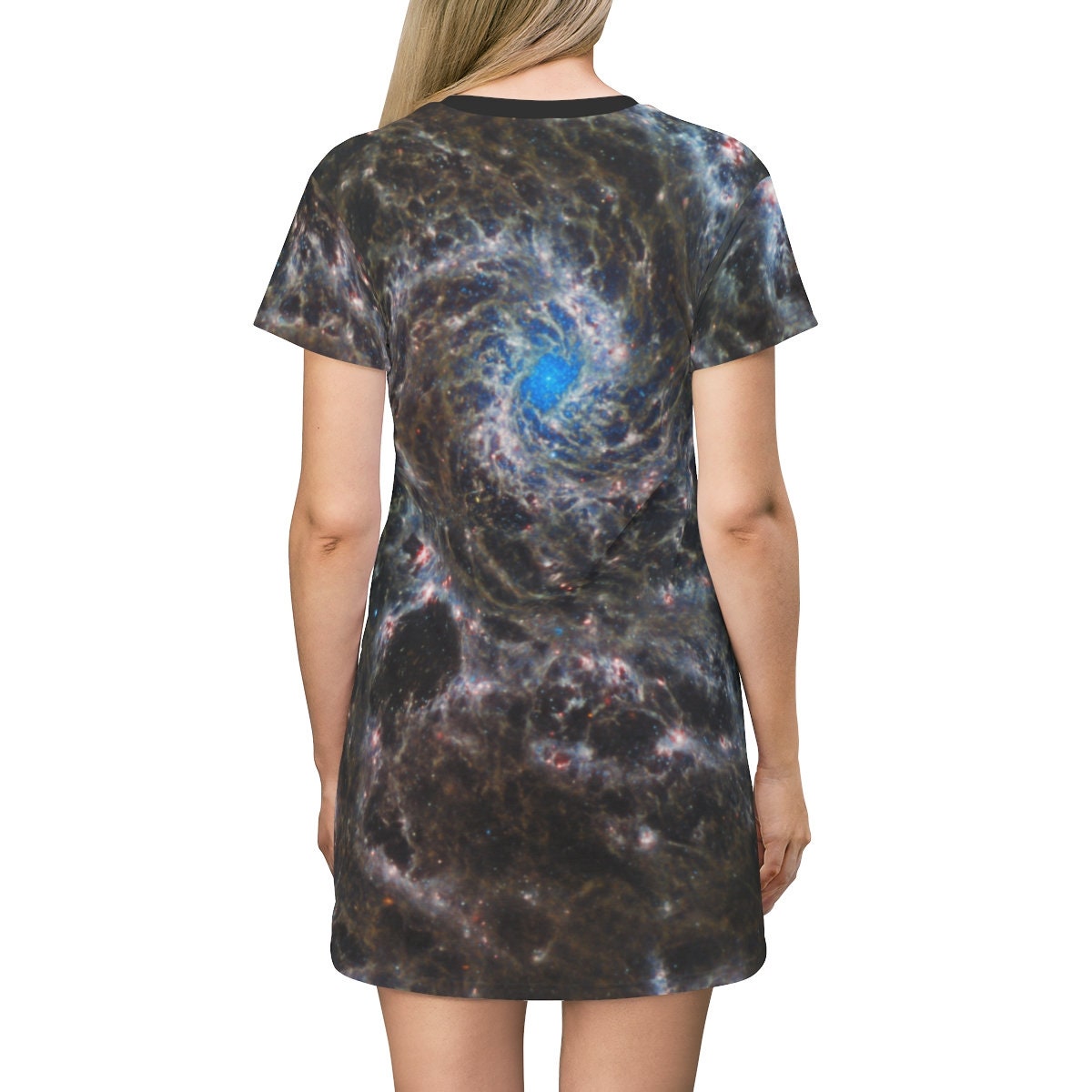 Phantom Galaxy Dress NASA JWST Dress Universe Dress Stars Tunic Outer ...