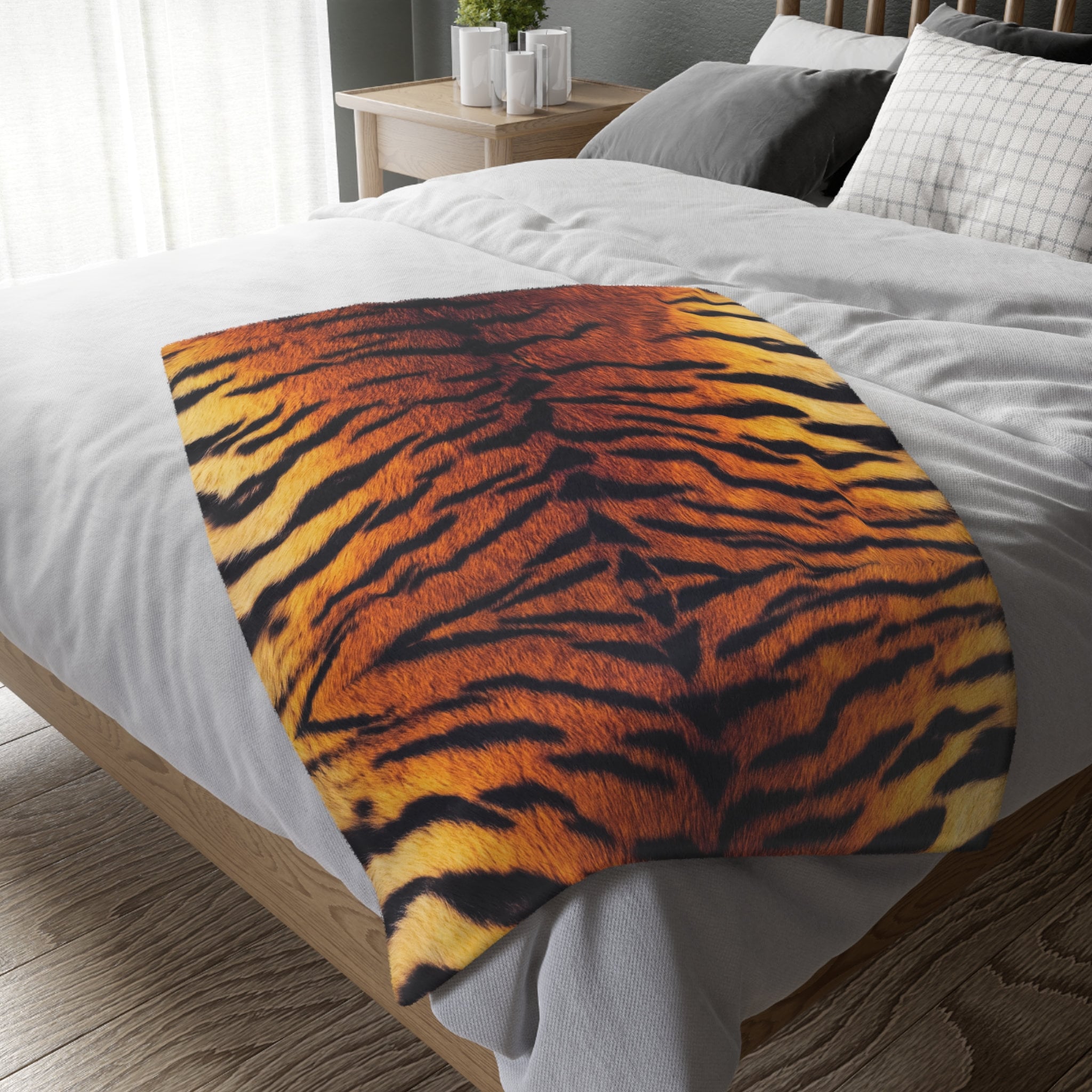 Bengal Tiger Fur Print Animal Print Tiger Stripe Rustic - Etsy