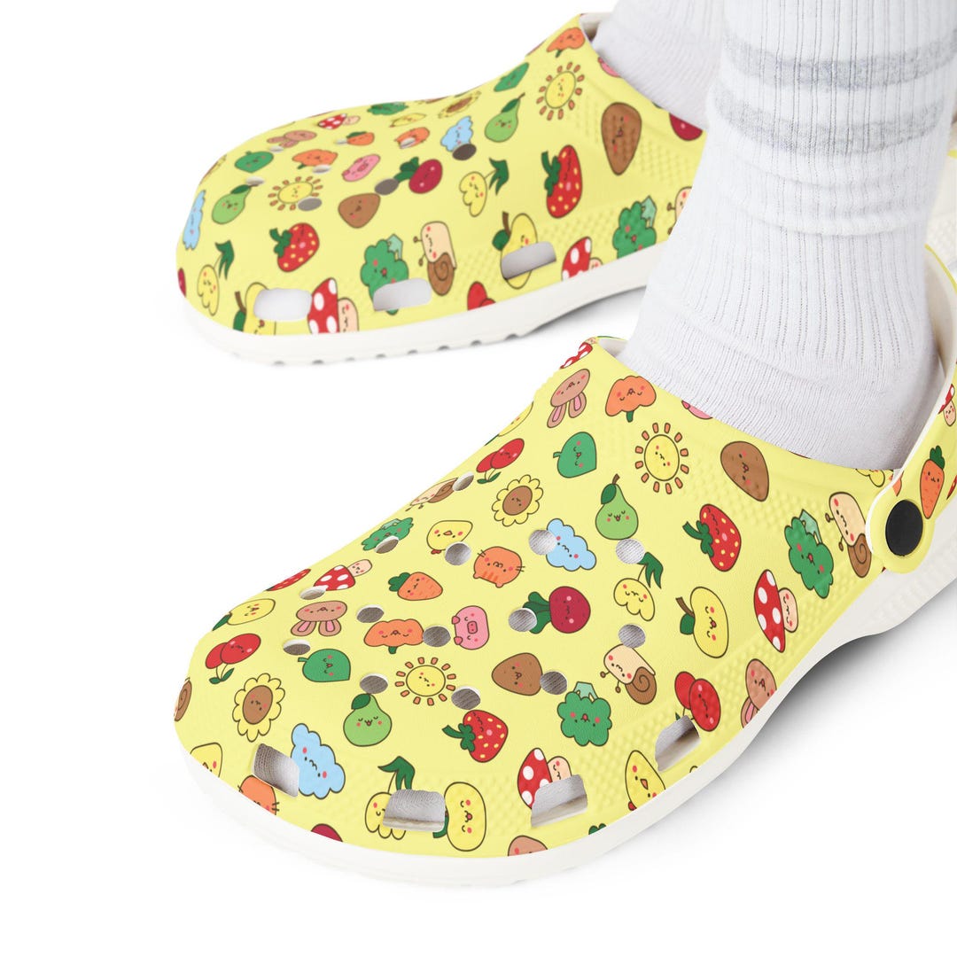 Farm Life Clogs Gardener Clogs Animal Foam Clogs Cottage Core Clogs ...