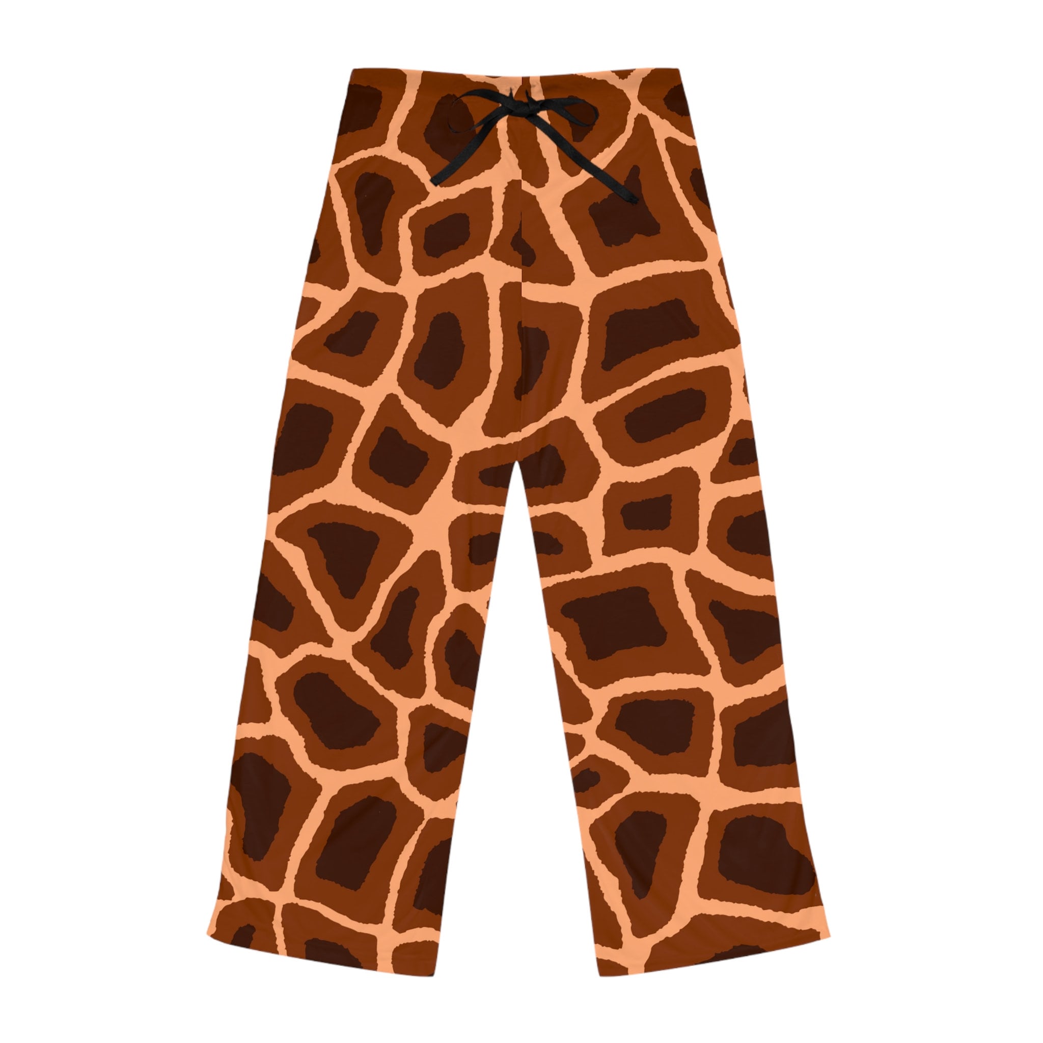Giraffe PJ Pants Animal Print Pajama Pants Women's Giraffe Pj's Giraffe Pajama Bottoms Giraffe ...