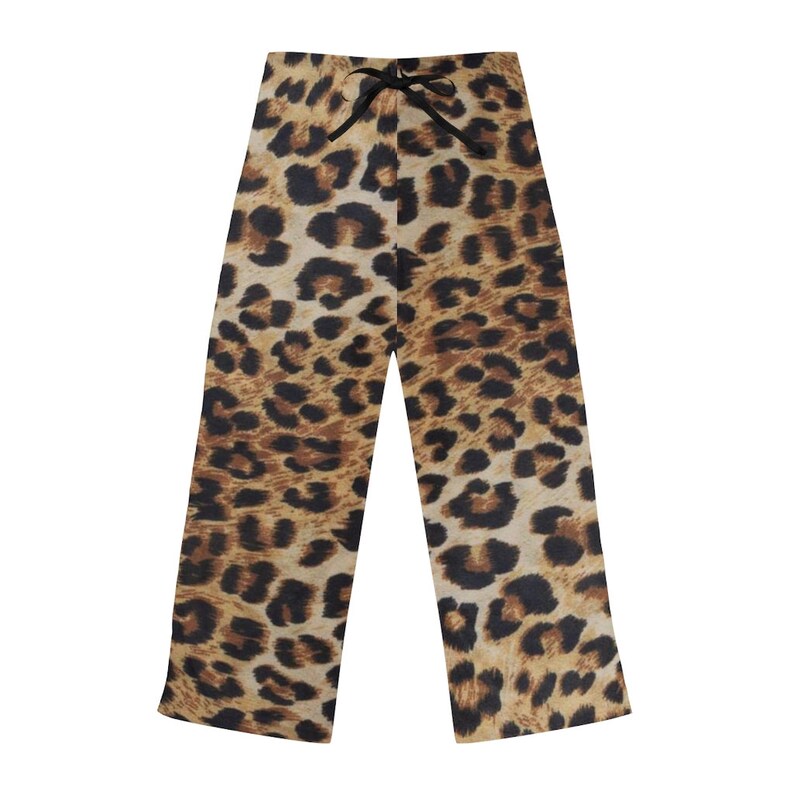 Leopard Print Pajama Pants - Women's Loungewear - Etsy