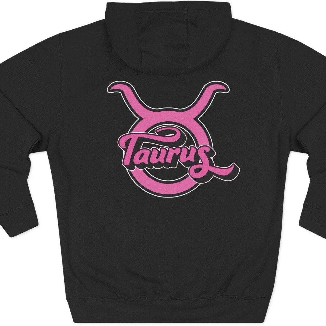 Taurus Zodiac Hoodie: Trendy Graphic Pullover - Etsy