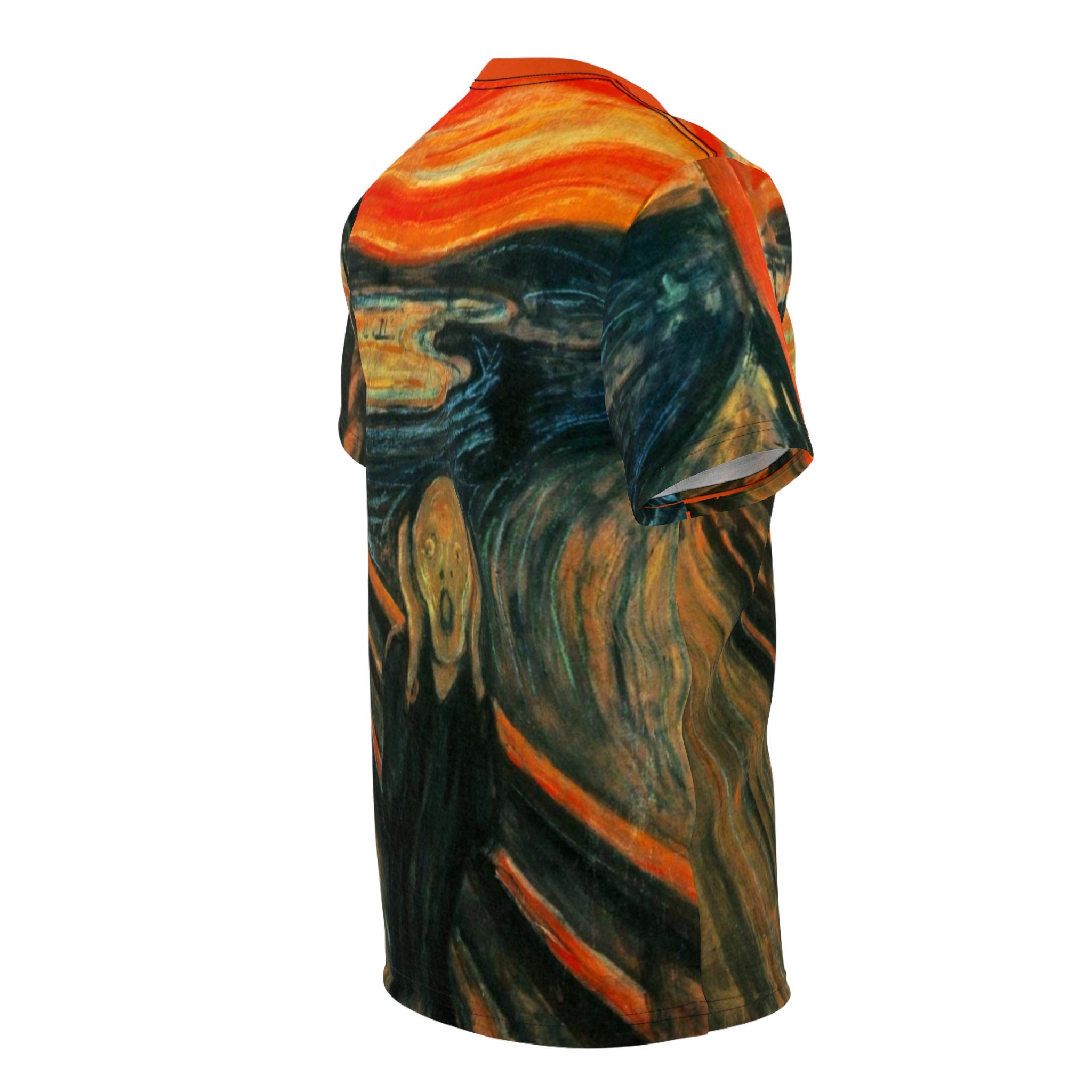 The Scream Edvard Munch Painting 3d Shirt Designed & Sold By Cardinal ...