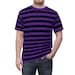 Purple & Black Stripes Striped Gothic Emo Punk Rocker - Etsy