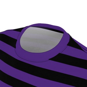 Purple & Black Stripes Striped Gothic Emo Punk Rocker - Etsy
