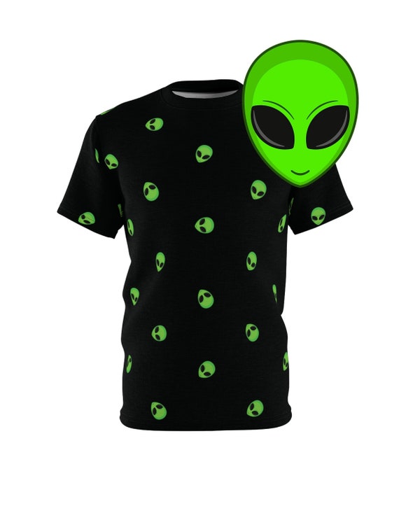 Alien Emoji Shirt Black Alice Cooper T Shirt Alien Face Tour Official