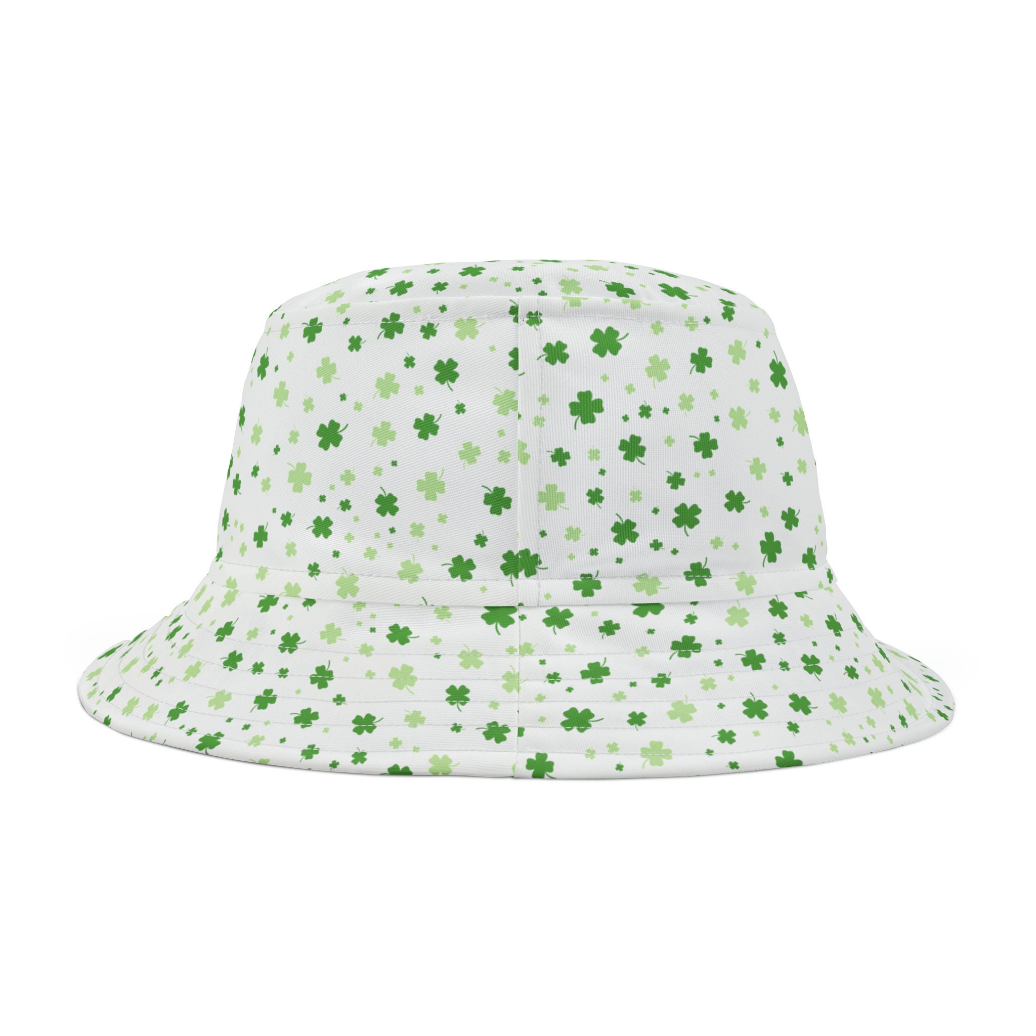 4 Leaf Clover Bucket Hat: St. Patrick's Day Irish Hat - Etsy