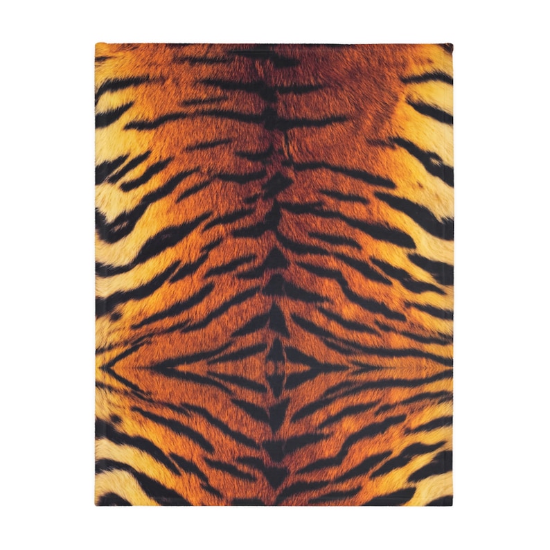 Bengal Tiger Fur Print Animal Print Tiger Stripe Rustic - Etsy