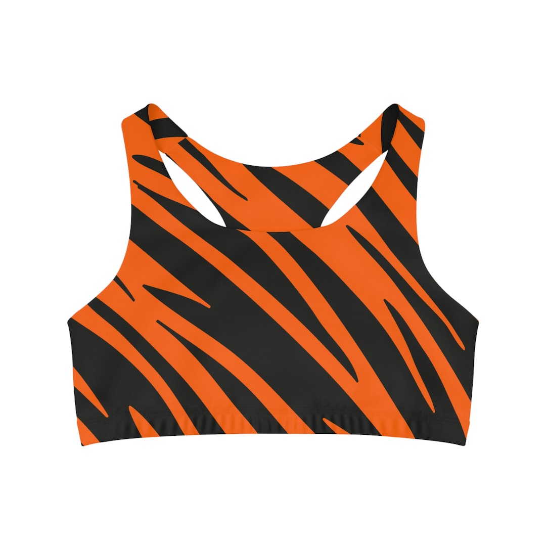 Bengal Tiger Stripes Striped Animal Print Orange & Black - Etsy