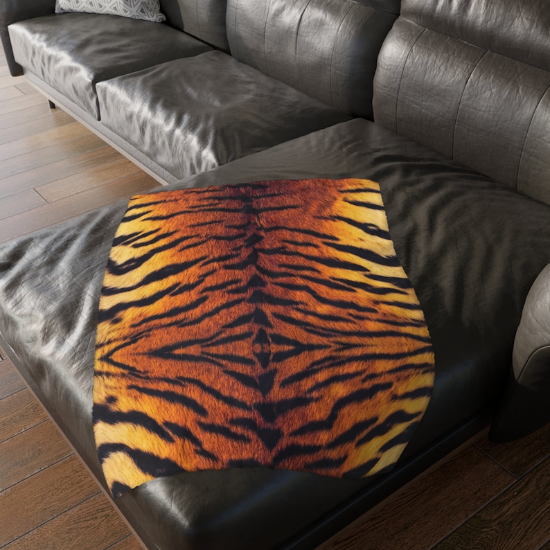 Bengal Tiger Fur Print Animal Print Tiger Stripe Rustic - Etsy