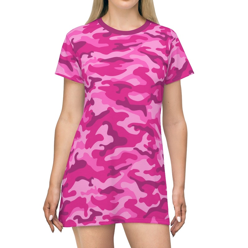 Pink Camouflage Women Clothes - Etsy