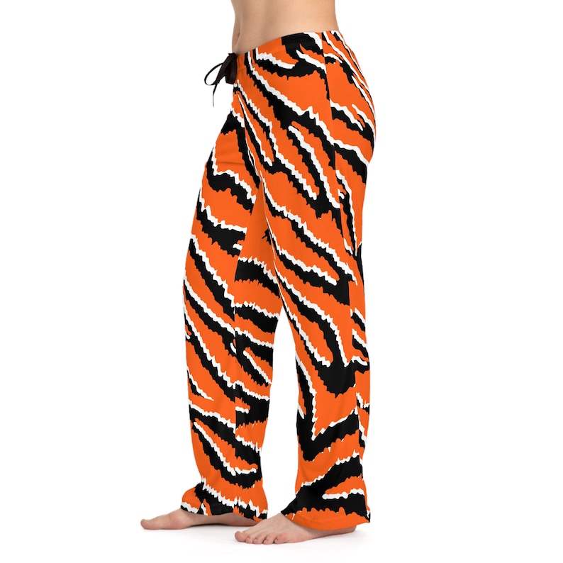Orange Bengal Tiger PJ Pants Tiger Stripe Pj's Orange & Black PJ Pants ...