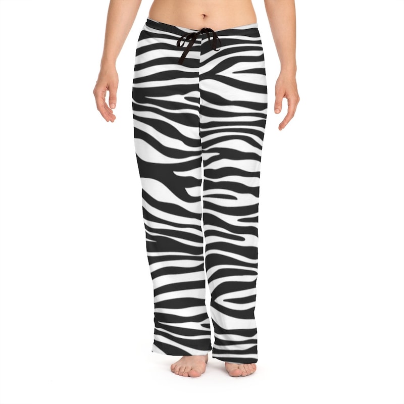 Zebra Print Pants - Etsy