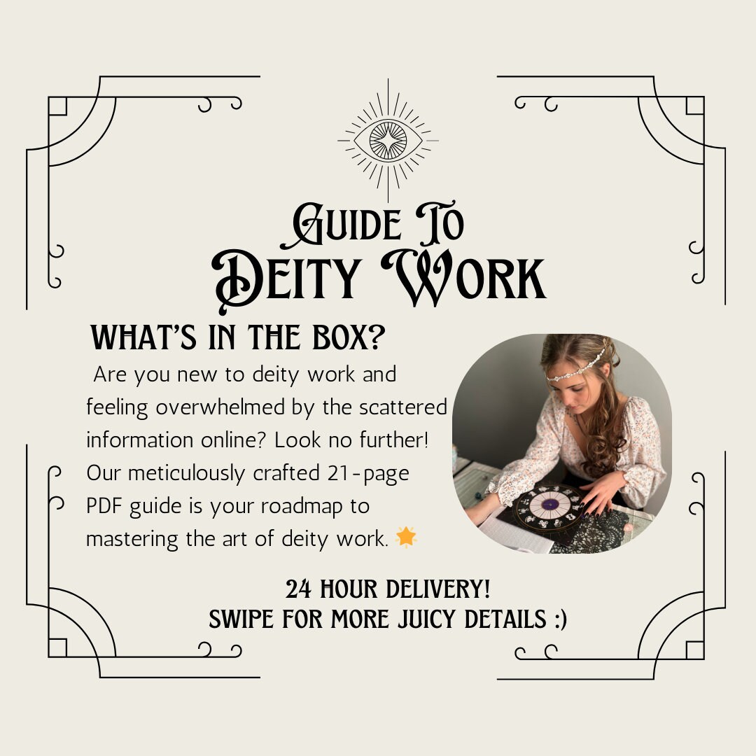 Guide to the Basics of Deity Work How to Work With A Deity Guide ...