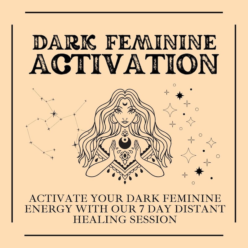 Dark Feminine Activation - Etsy