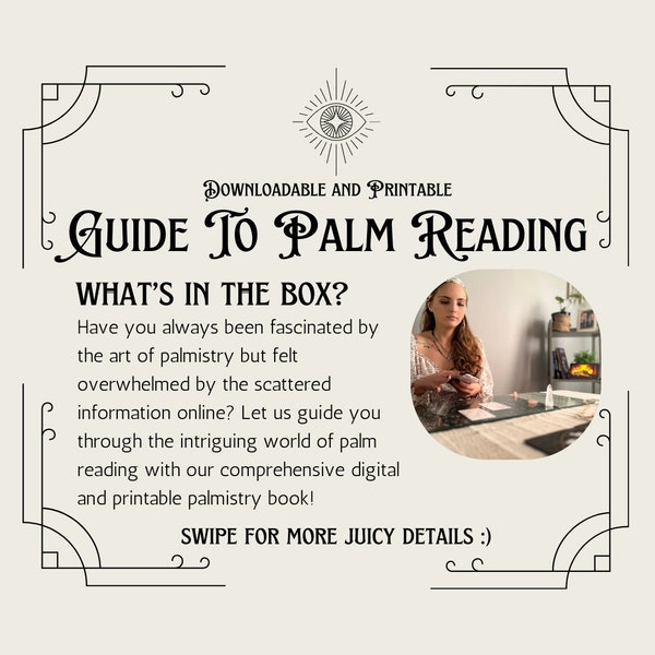 Palm Reading Guide - Etsy