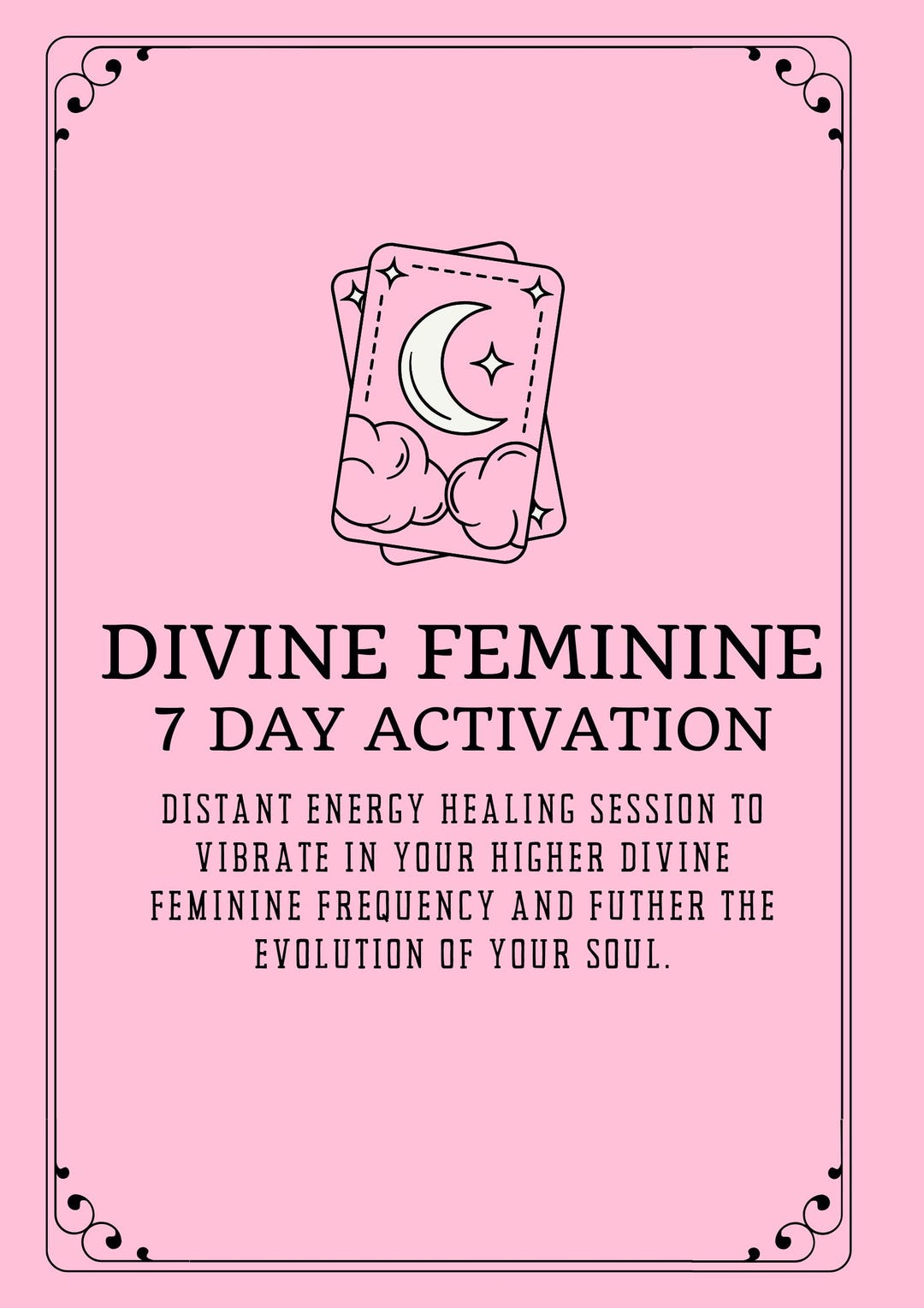 7-day Divine Feminine Distance Healing: Energy Activation - Etsy