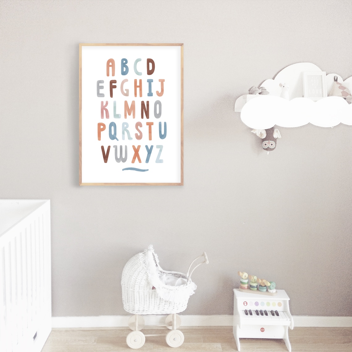 Educational Printables, Alphabet Poster Wall Art, Classroom Posters ...