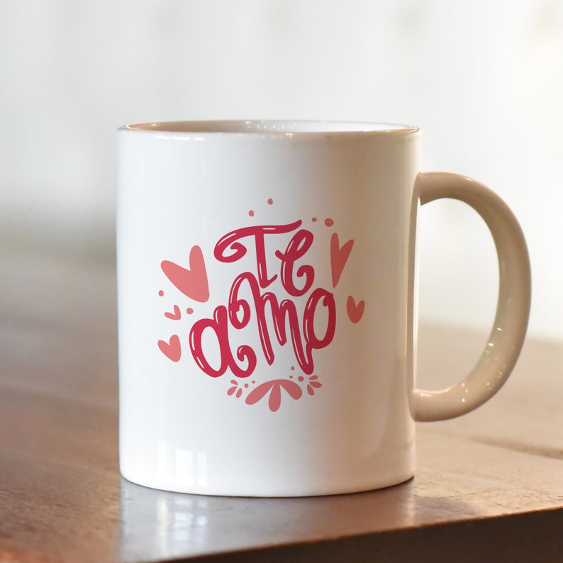 Spanish San Valentin Svg Bundle, Amor PNG En Español, Te Amo Print ...