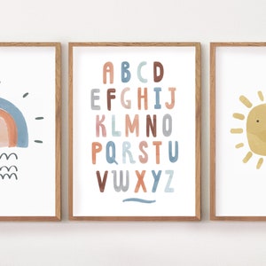 Educational Printables, Alphabet Poster Wall Art, Classroom Posters ...