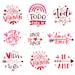 Spanish San Valentin Svg Bundle, Amor PNG En Español, Te Amo Print ...