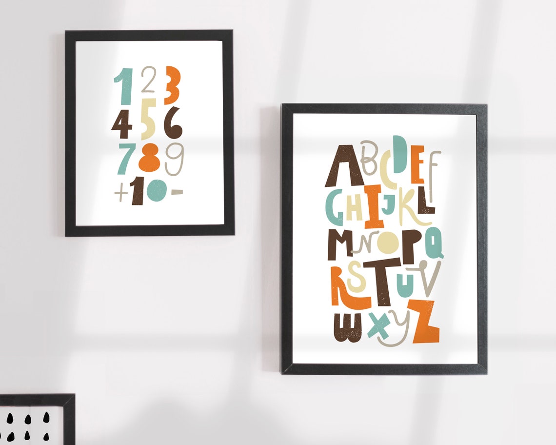 Educational Posters Classroom Decor Elementary Nursery Wall - Etsy